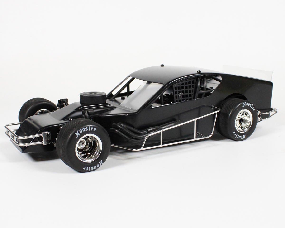1RC Racing Asphalt Modified 2.0 1/18 Brushless RTR 2WD Oval Racer (Bla ...