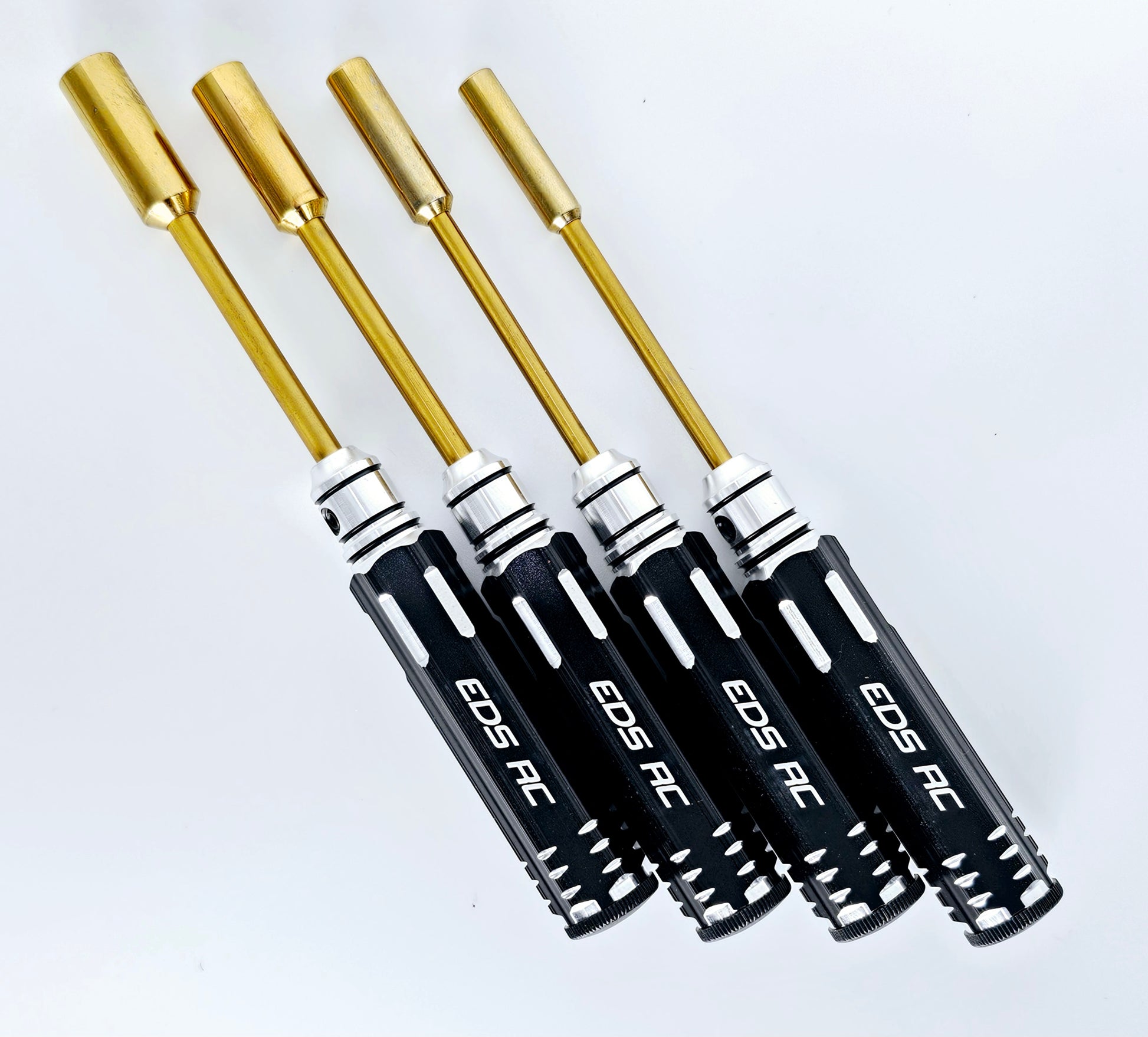 ERC Golden Titanium Nut Driver 4pc Set 4.0/5.5/7.0/8.0 – Eds RC