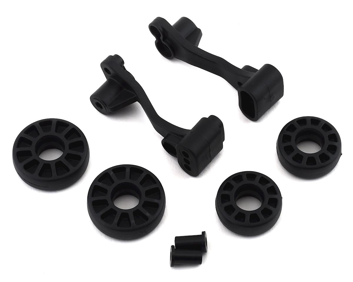 Team Associated DR10 Wheelie Bar Wheels & Mount – Eds RC