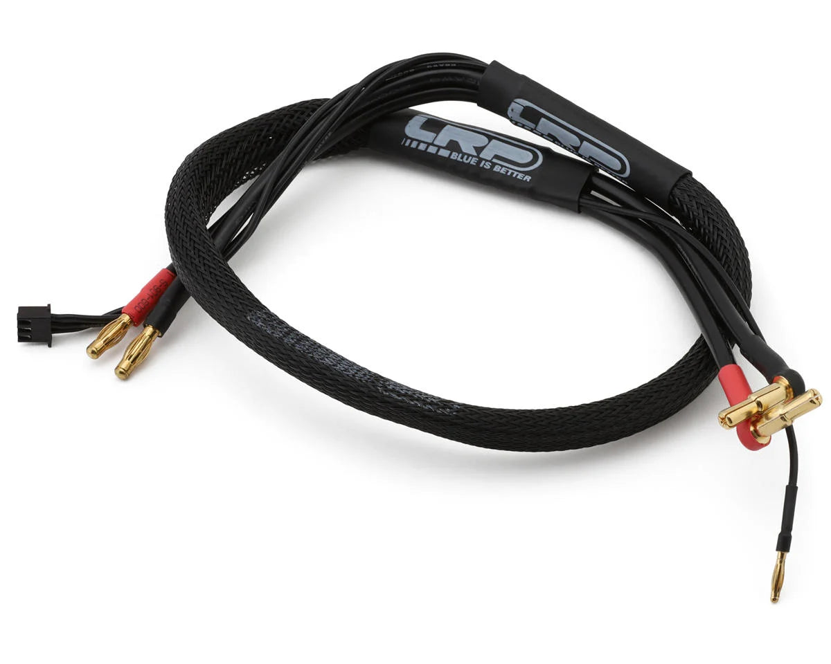 LRP 2S LiPo Charge/Balance Lead (4mm to 4/5mm Bullet Connector) (600mm ...