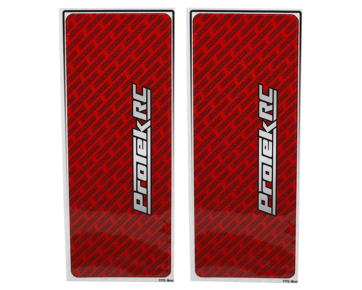 ProTek RC Universal Chassis Protective Sheet (Red) (2) (12.5x33.5cm ...