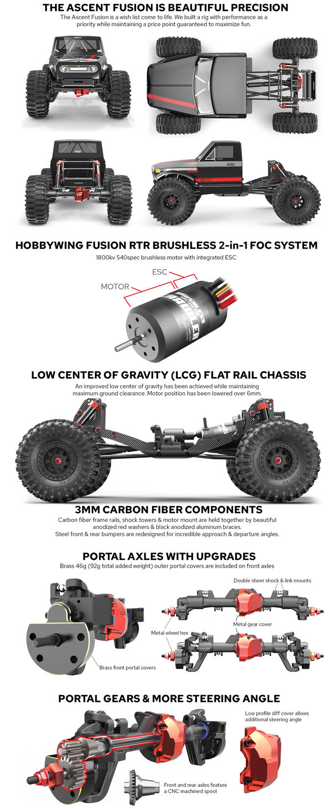 REDCAT ASCENT FUSION 1/10 SCALE BRUSHLESS CRAWLER – Eds RC