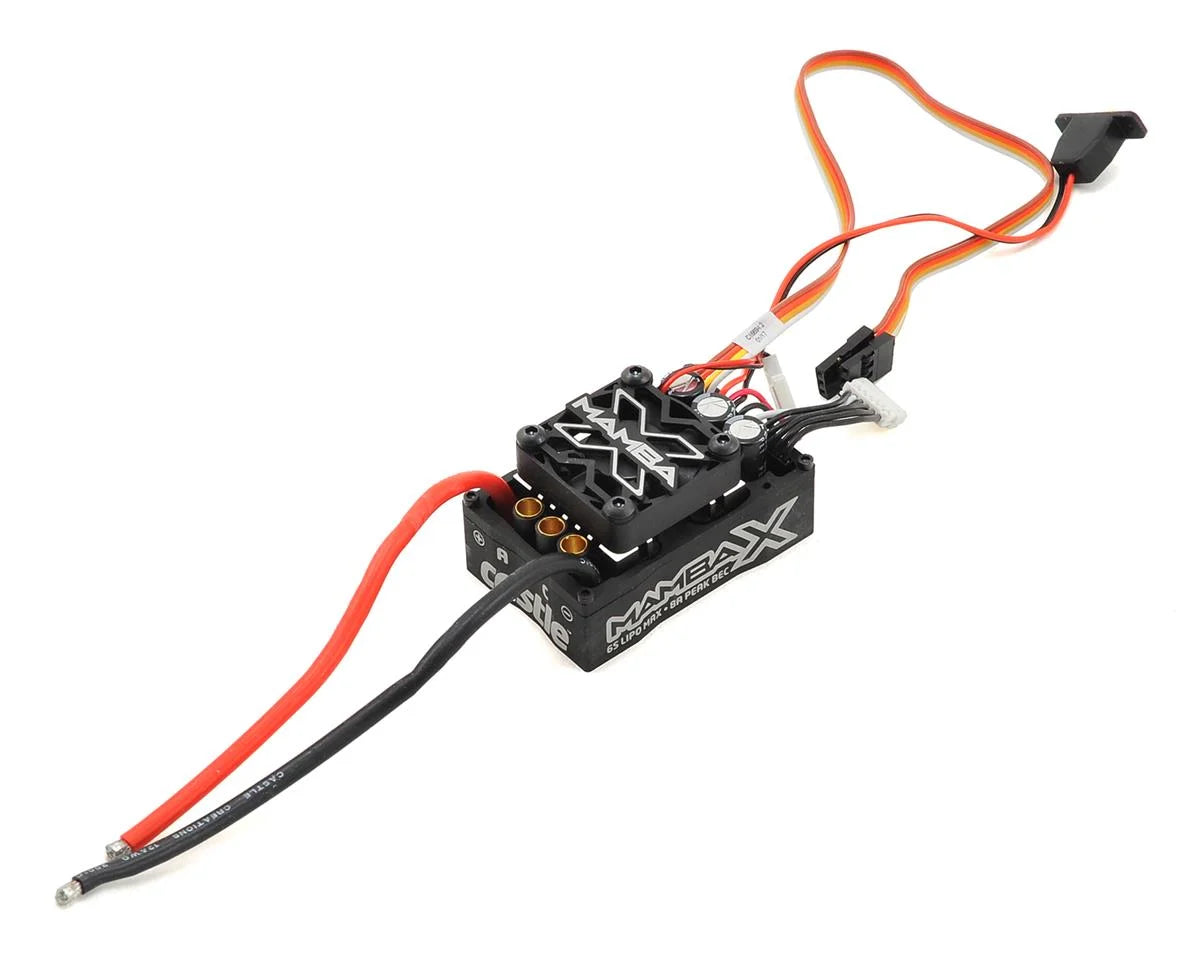 Castle Mamba X, Sensored, 25.2V WP ESC, 8A BEC – Eds RC