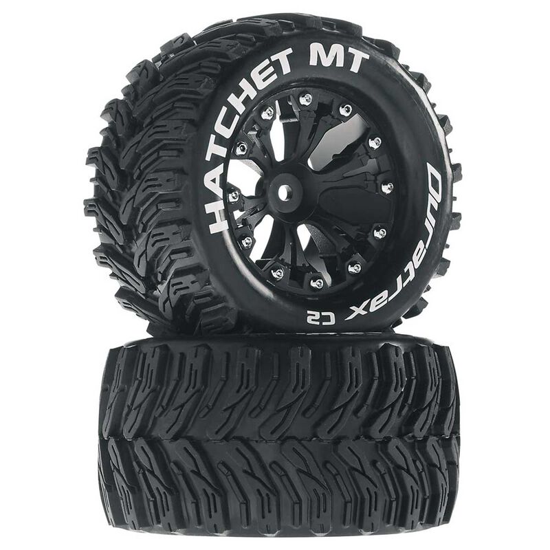 Duratrax Hatchet MT 2.8" 2WD Mounted Rear Tires, Black (2) – Eds RC