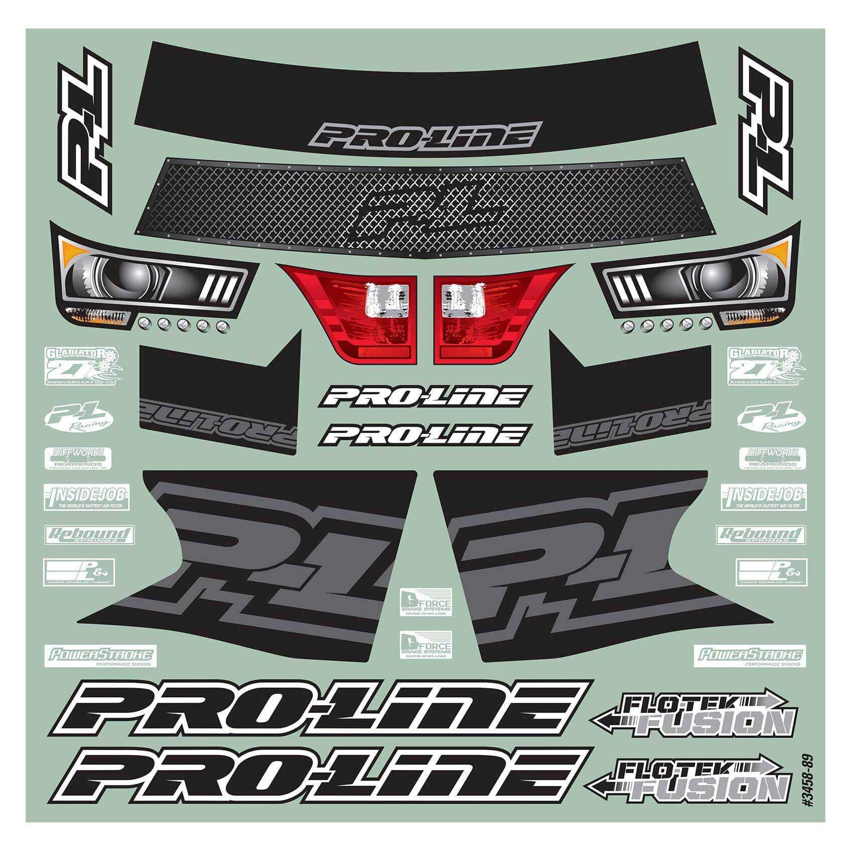 Proline 1/10 Pre-Cut Flo-Tek Fusion Clear Body: Short Course – Eds RC