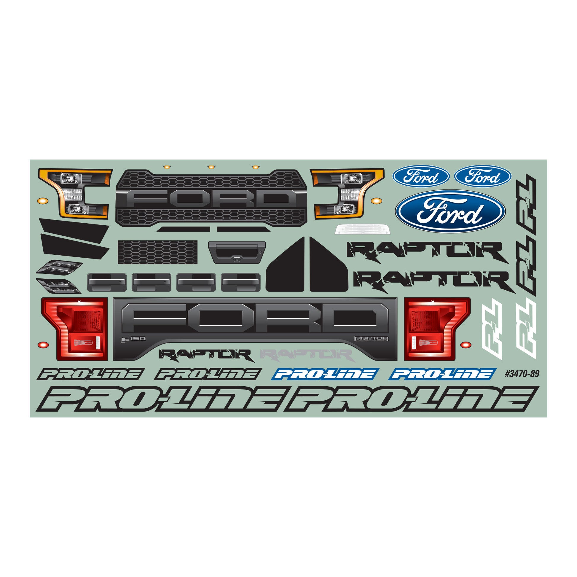 Proline 1/10 2017 Ford F-150 Raptor Clear Body: Stampede – Eds RC