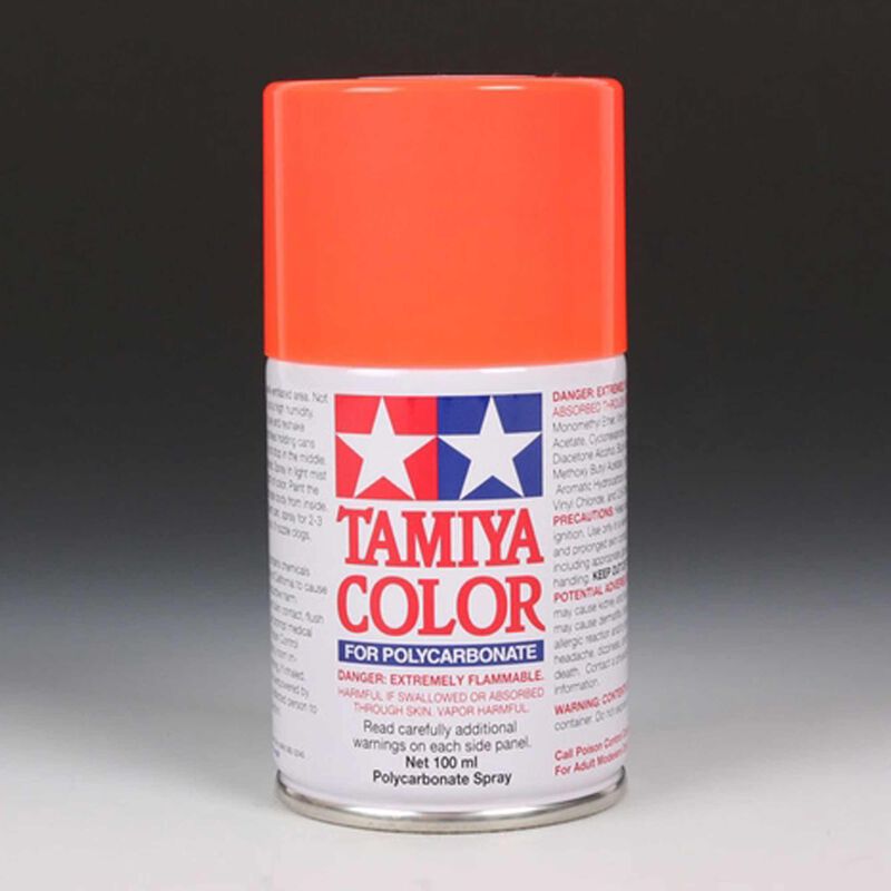 Tamiya PS-20 Fluorescent Red Spray,100 ml 86020 – Eds RC