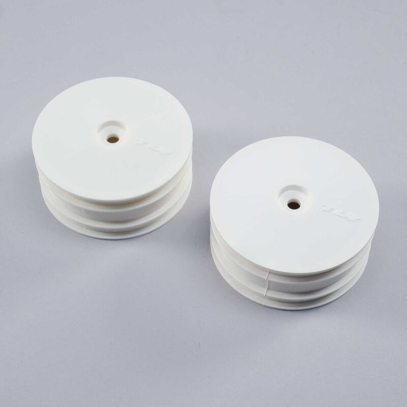 TLR 22X-4 Front Wheels, White – Eds RC