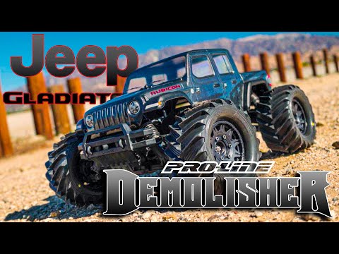 Proline 1/10 Jeep Gladiator Rubicon Clear Body: GRANITE, STAMPEDE – Eds RC
